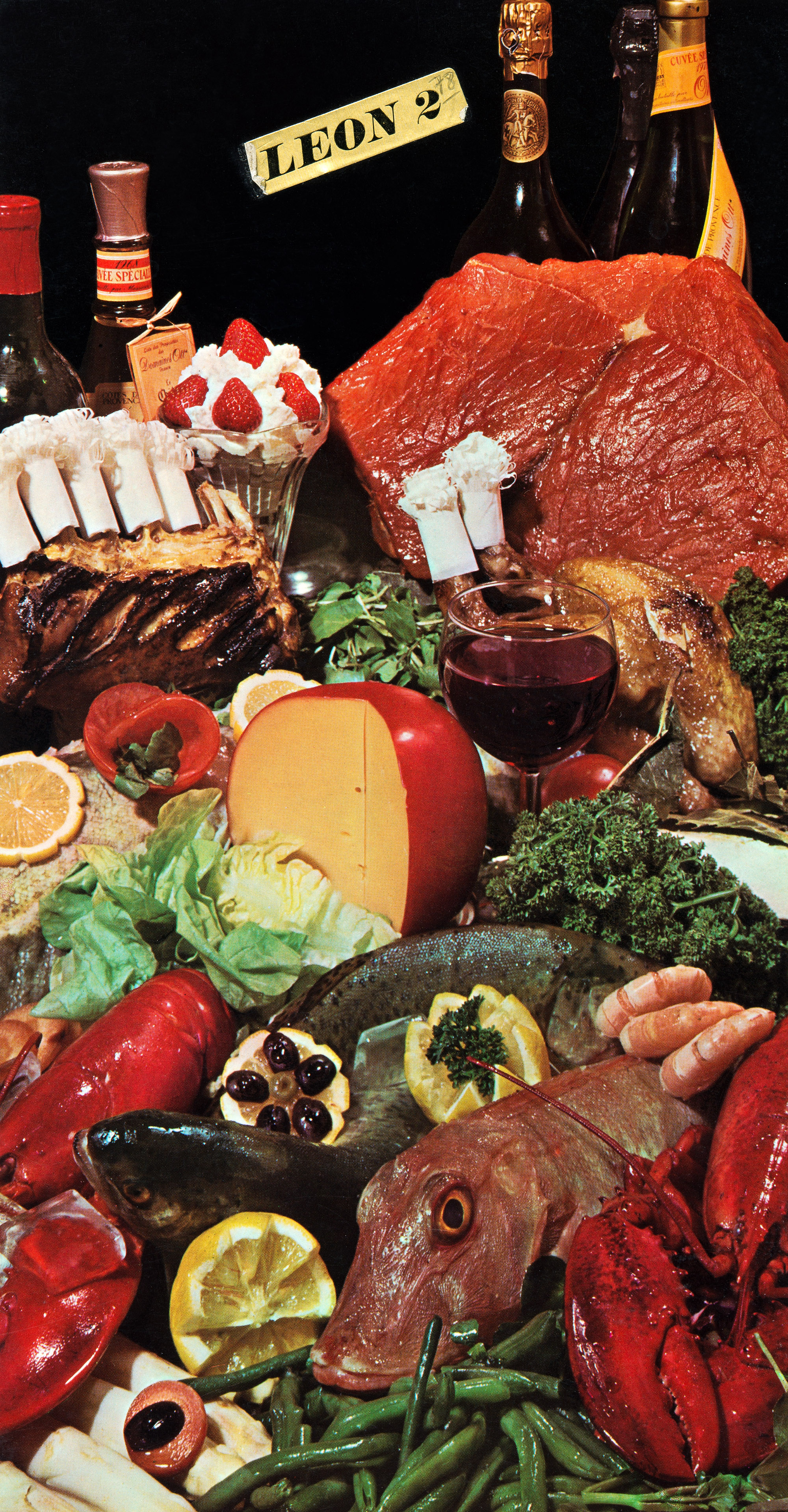 The menu - Chez Léon : Chez Léon